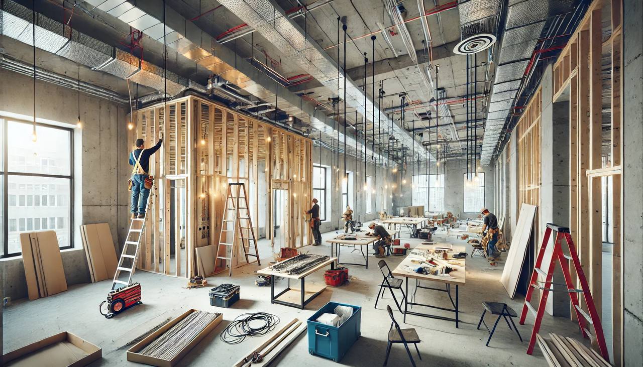 Interior Construction Fit-out - ANNCASA